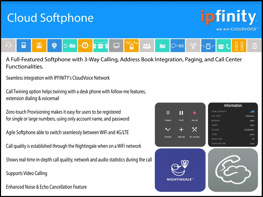 IPFINITY Cloud Softphone Userguide – IPFINITY Support Portal