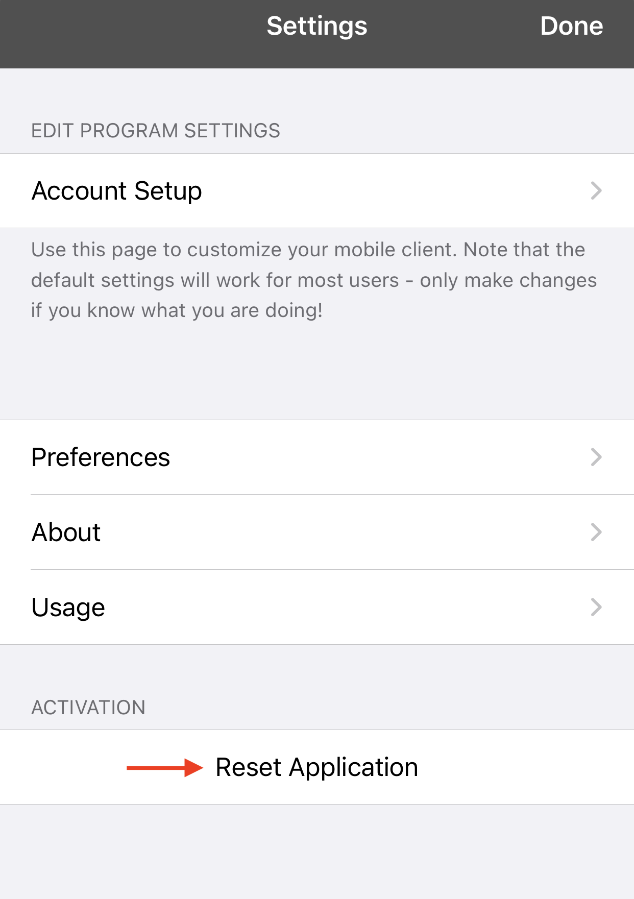 Cloud Softphone: Reset Application – IPFINITY Support Portal